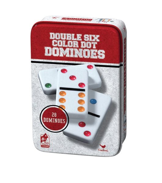Giant Dominoes In A Tin | Compendium Educational Games